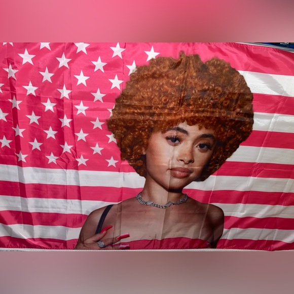 Wall Decor | American Flag 3x5ft Pink Ice Rapper Spice Funny ...